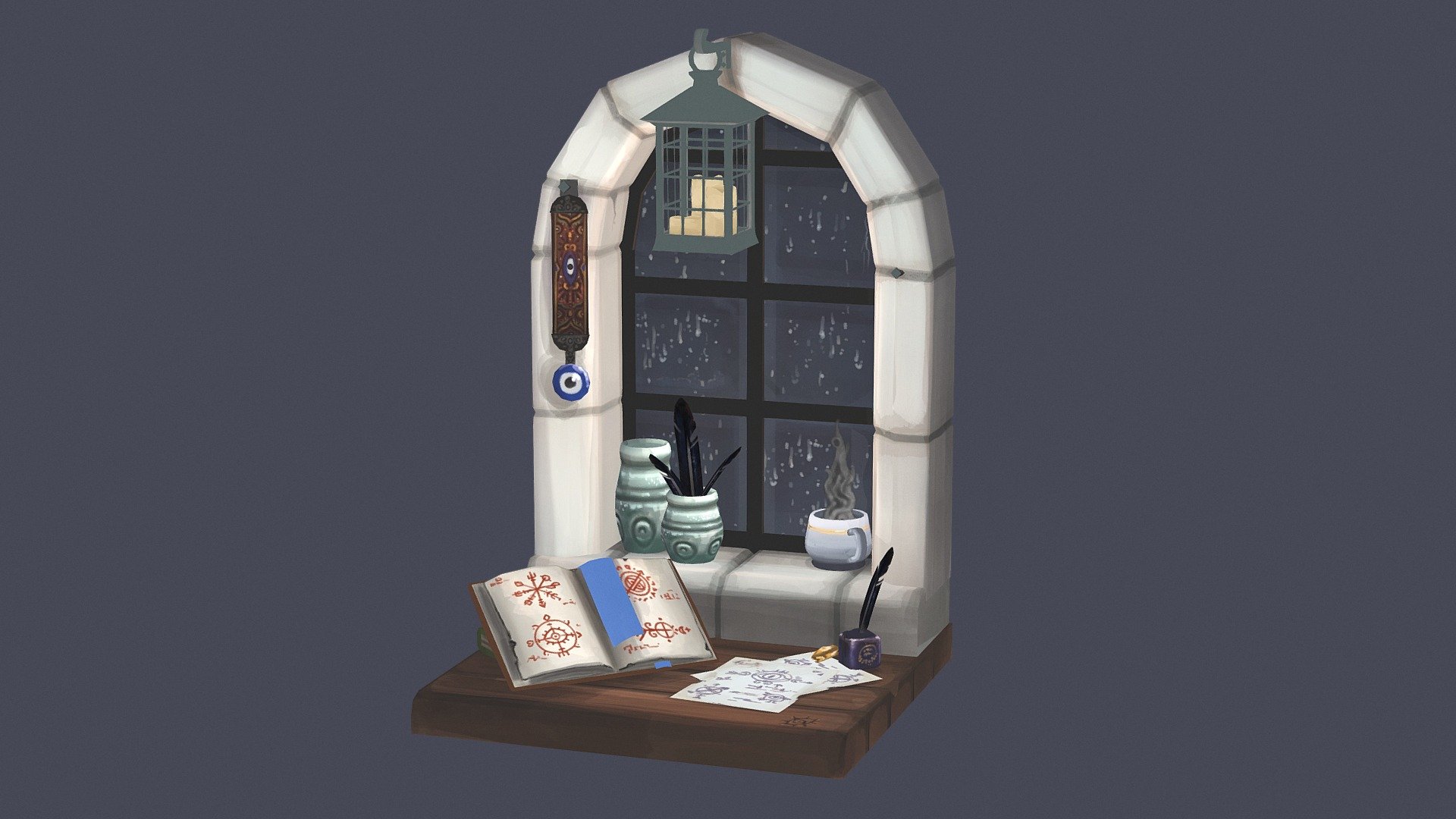 Witchy Window - 3D model by Cassidy Elem (@cassidyelem) [d513b98 ...