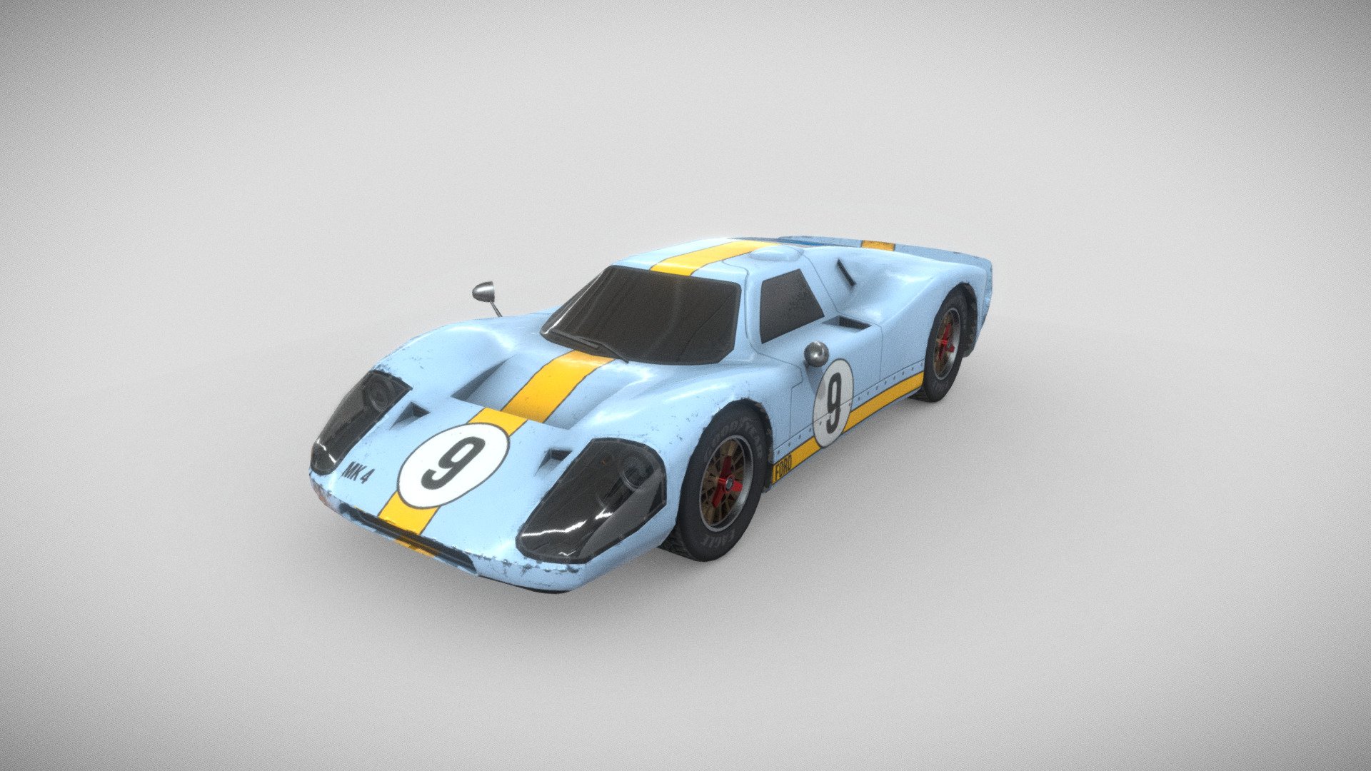 Ford GT40 MK IV - Buy Royalty Free 3D model by Lex713 (@LunarEclips3 ...