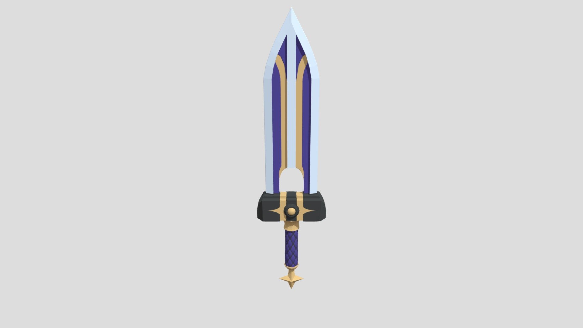 Starsplitter Sword - 3D model by Ksenia (@ksenja) [d513e2b] - Sketchfab