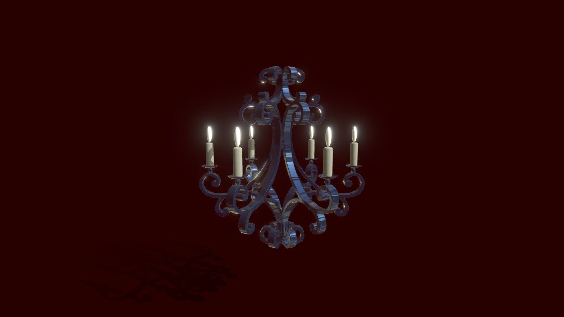Люстра - Download Free 3D model by pismennayachristina [d514491 ...