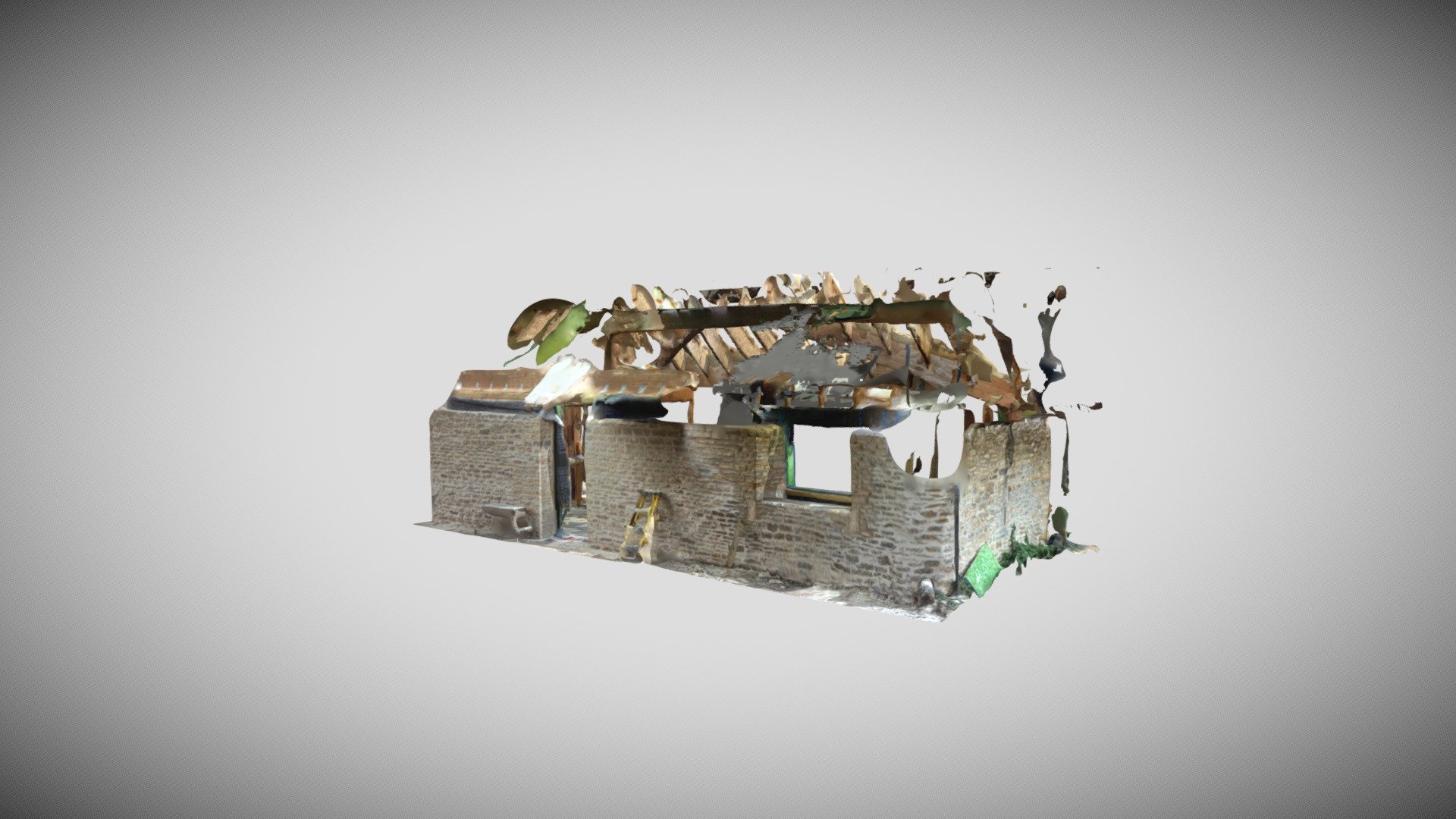 The Stone Barn, July - 3D model by the Tin Barn (@thetinbarn) [d516dc0 ...