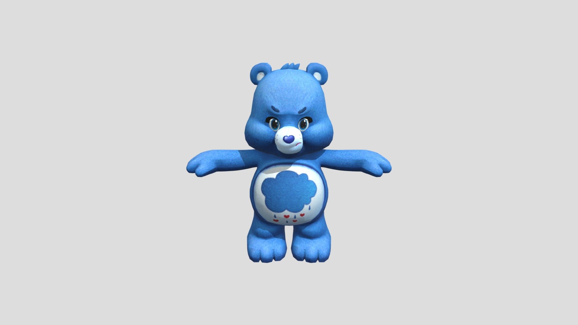 Mobile - Care Bears Music Band - Grumpy Bear - 3D model by anderlenolan ...