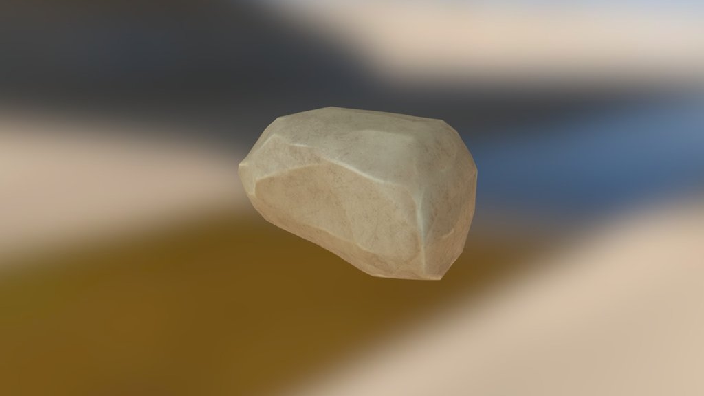 Small Rock - 3D model by theintrepidoak [d51913f] - Sketchfab