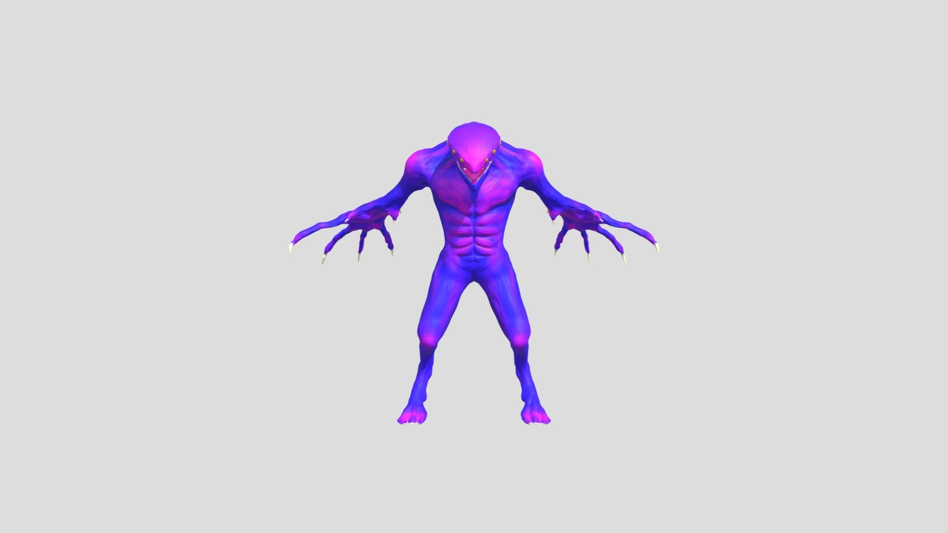 Big Hand Predator Alien (Enemy) - Download Free 3D model by CardamomBug ...