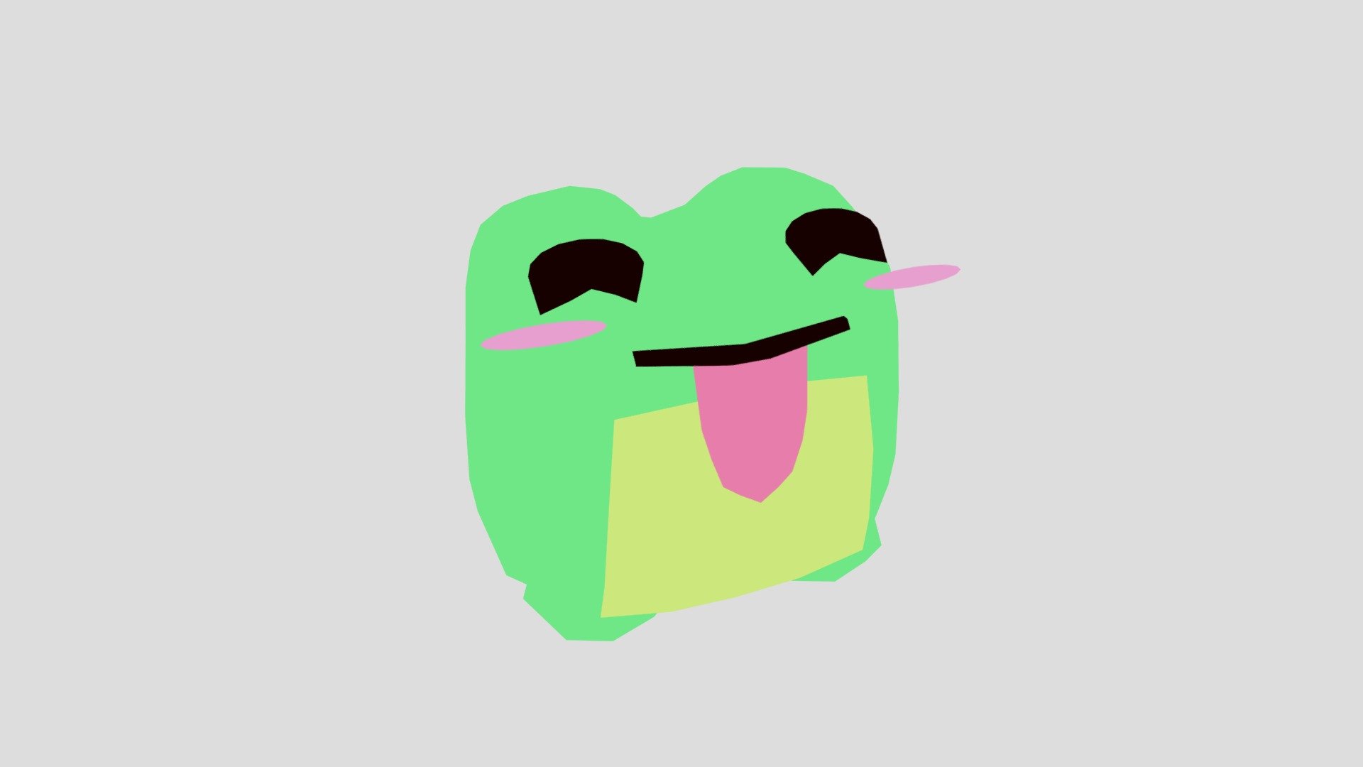 lowpoly frog - 3D model by musicandsketches [d519723] - Sketchfab