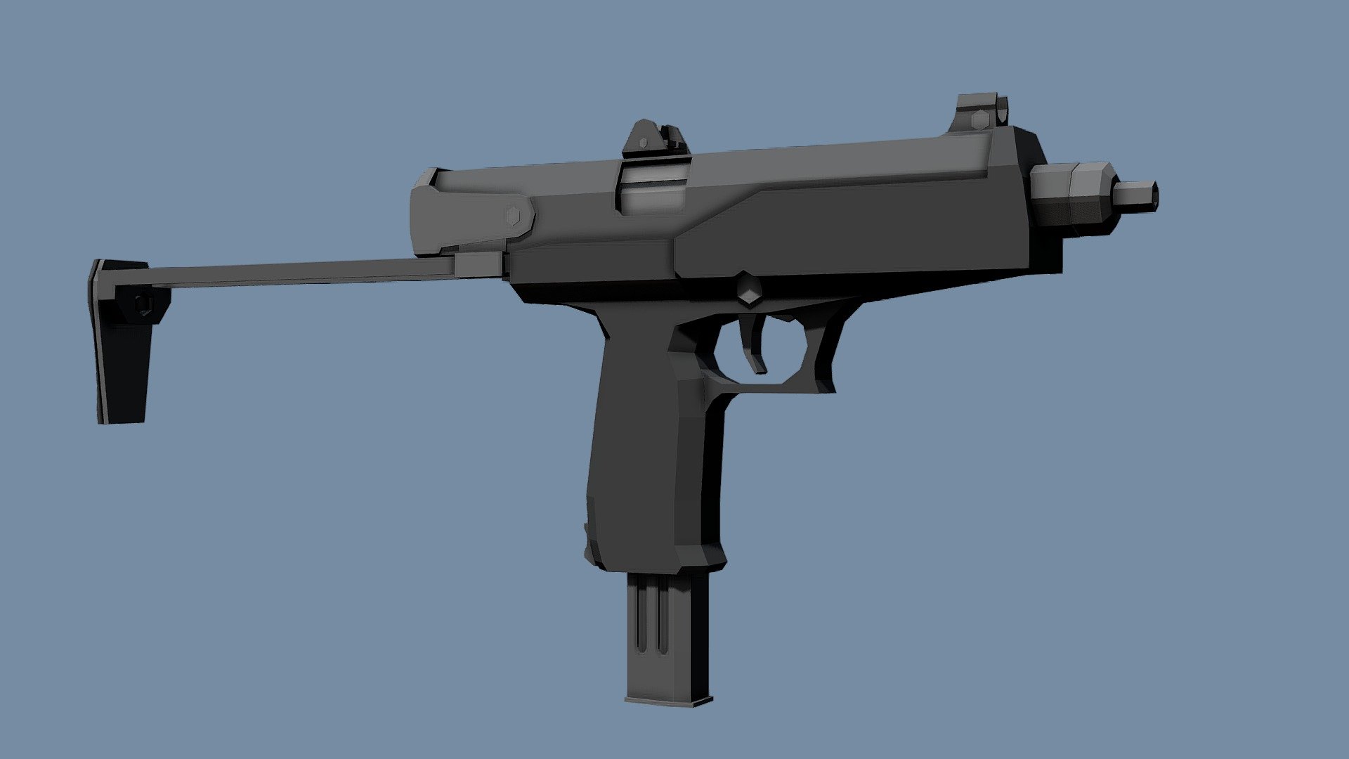 Low-Poly AEK-919K - Download Free 3D model by TastyTony [d519867 ...
