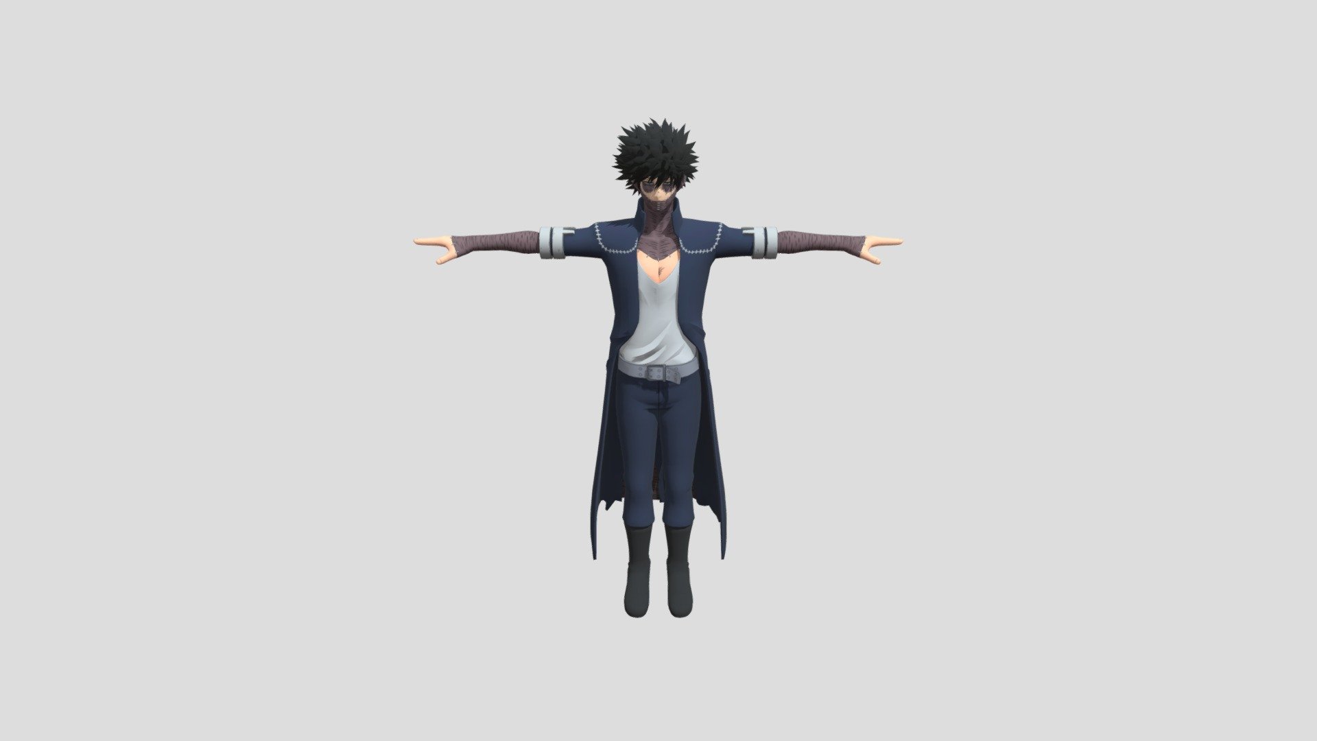 PC Computer - My Hero Ultra Rumble - Dabi - Download Free 3D model by ...