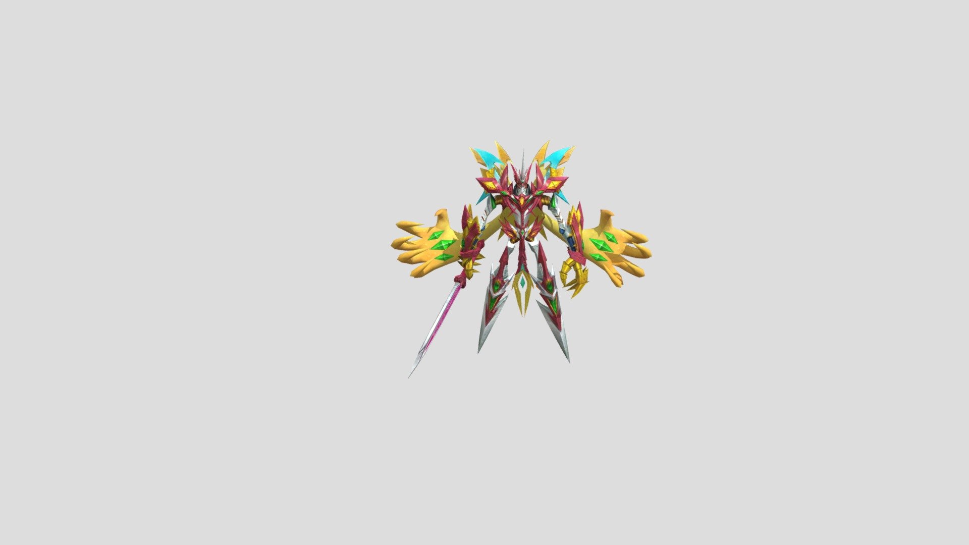 Jesmon GX - 3D model by xiaoyu--1 [d51b6ce] - Sketchfab