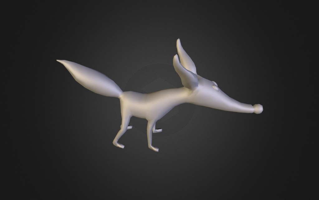 Fox 1 - 3D model by frans [d51be6e] - Sketchfab