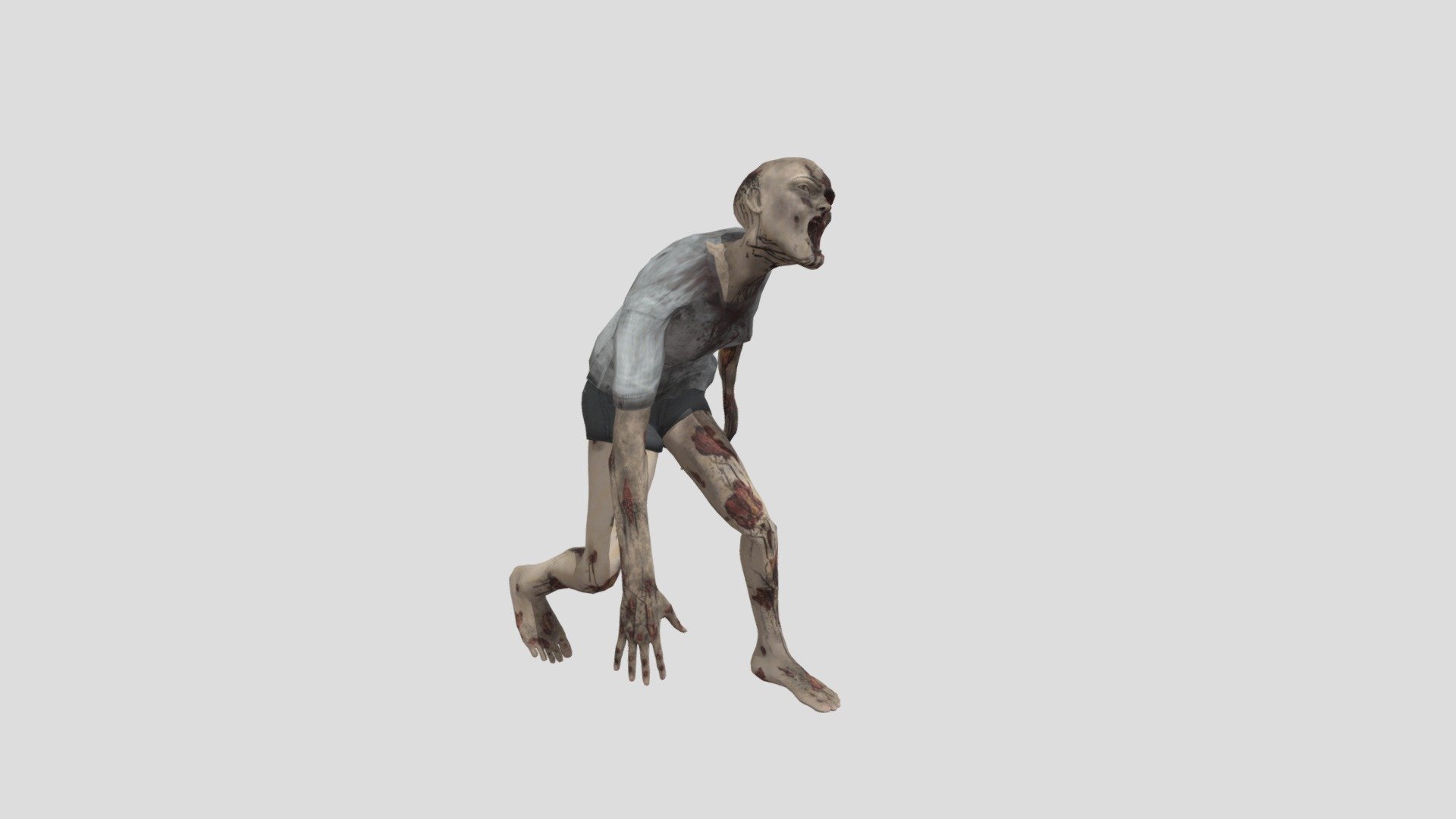 Animated FPS Zombie - Download Free 3D model by Levraicoincoin [d51c10c ...