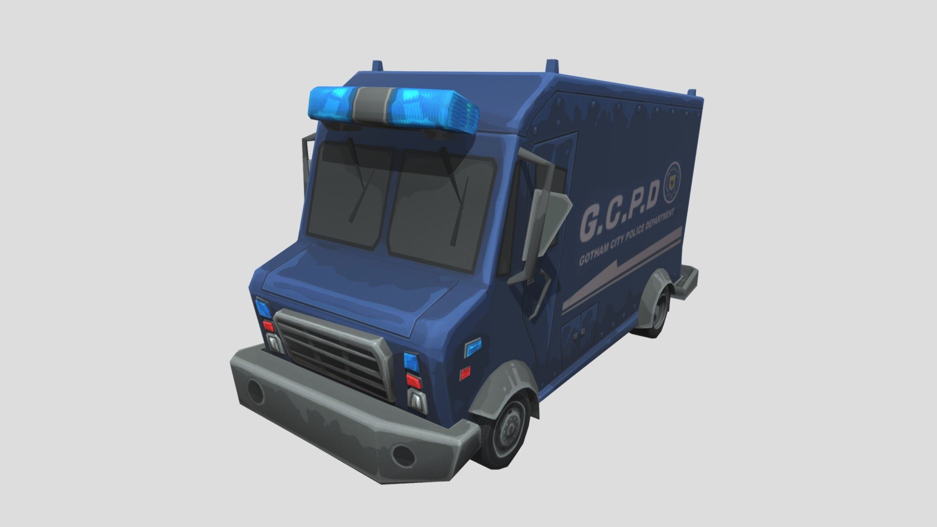 GCPD Swat Van - Download Free 3D model by RamonaFlowers🌼 ...