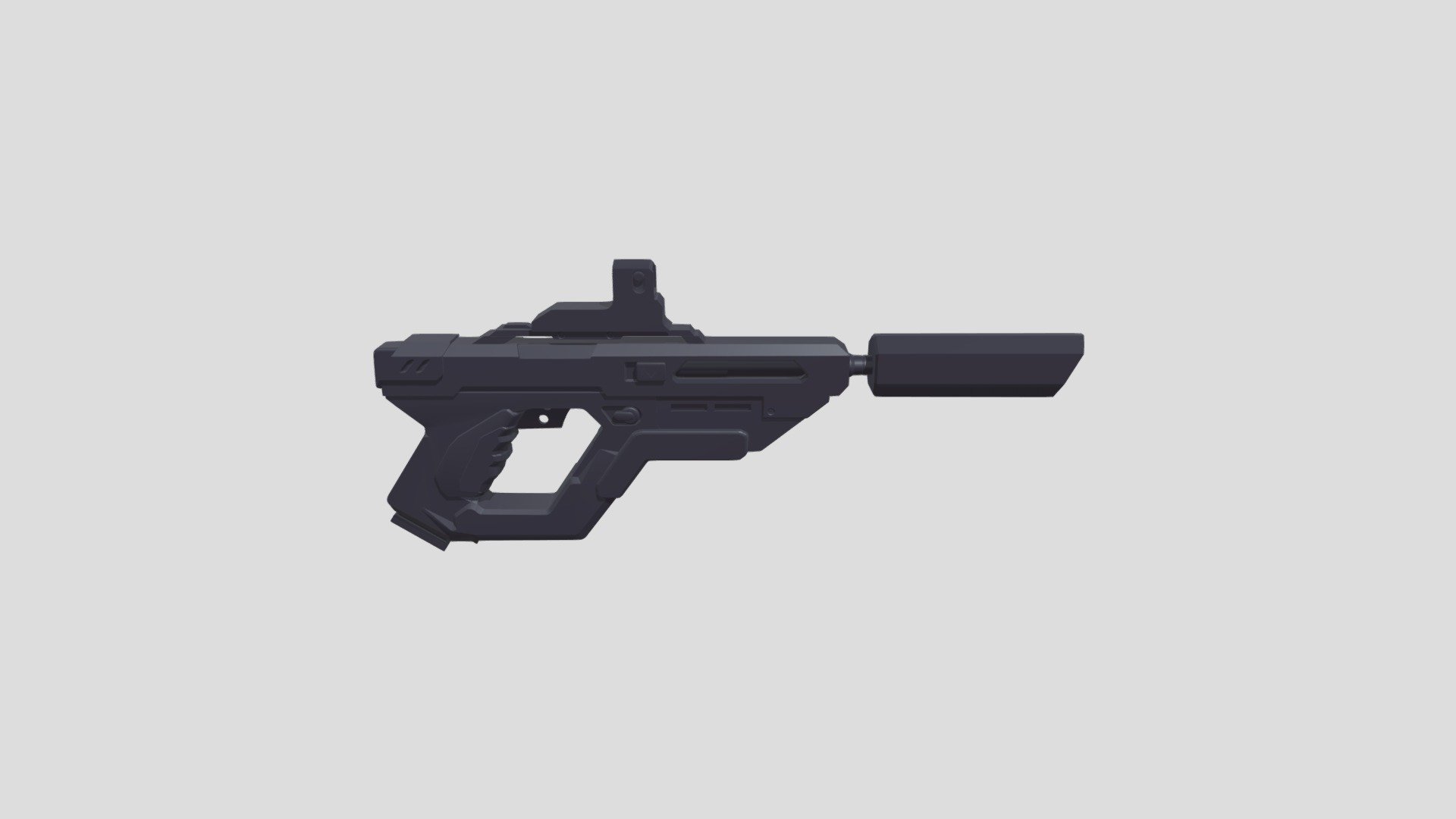 HandGun - Download Free 3D model by alaexys [d51e8e9] - Sketchfab