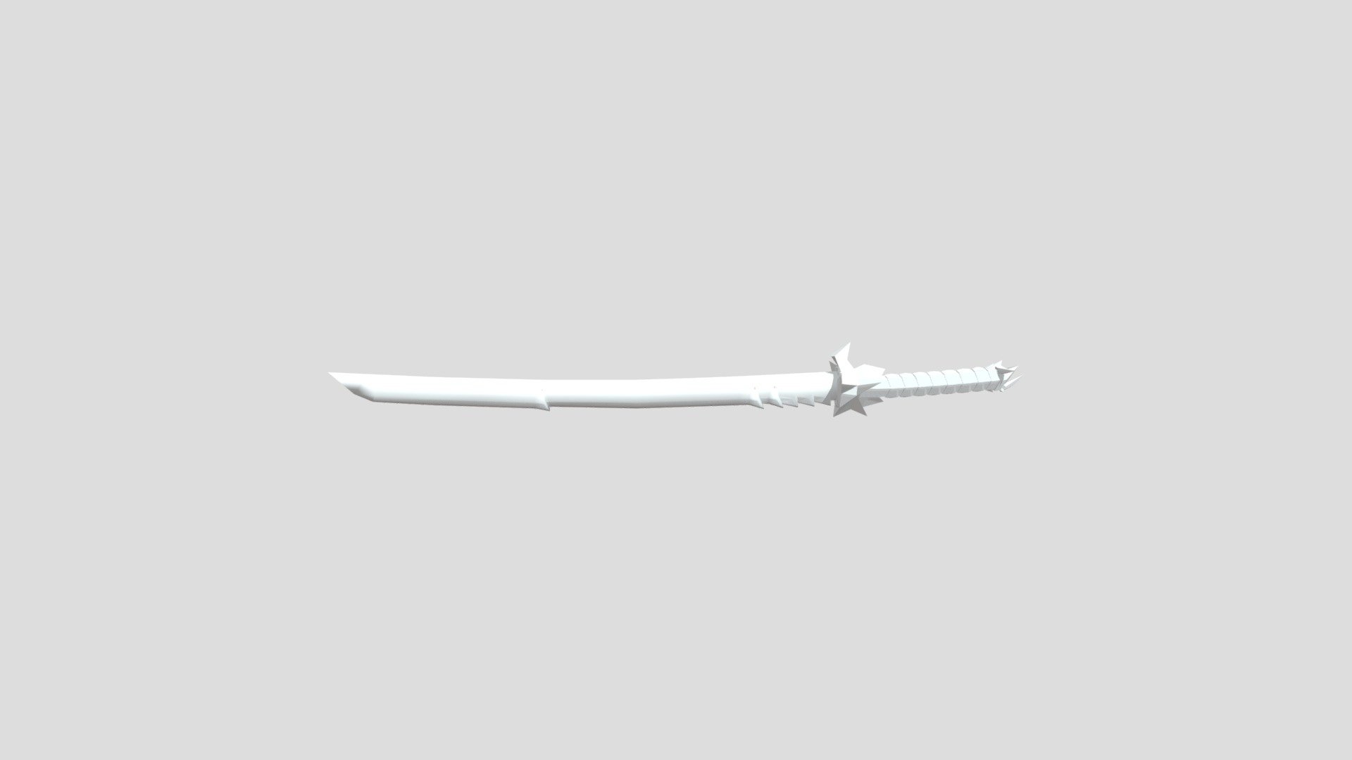 Ice Sword OP - 3D model by wilzzz [d51f1d1] - Sketchfab