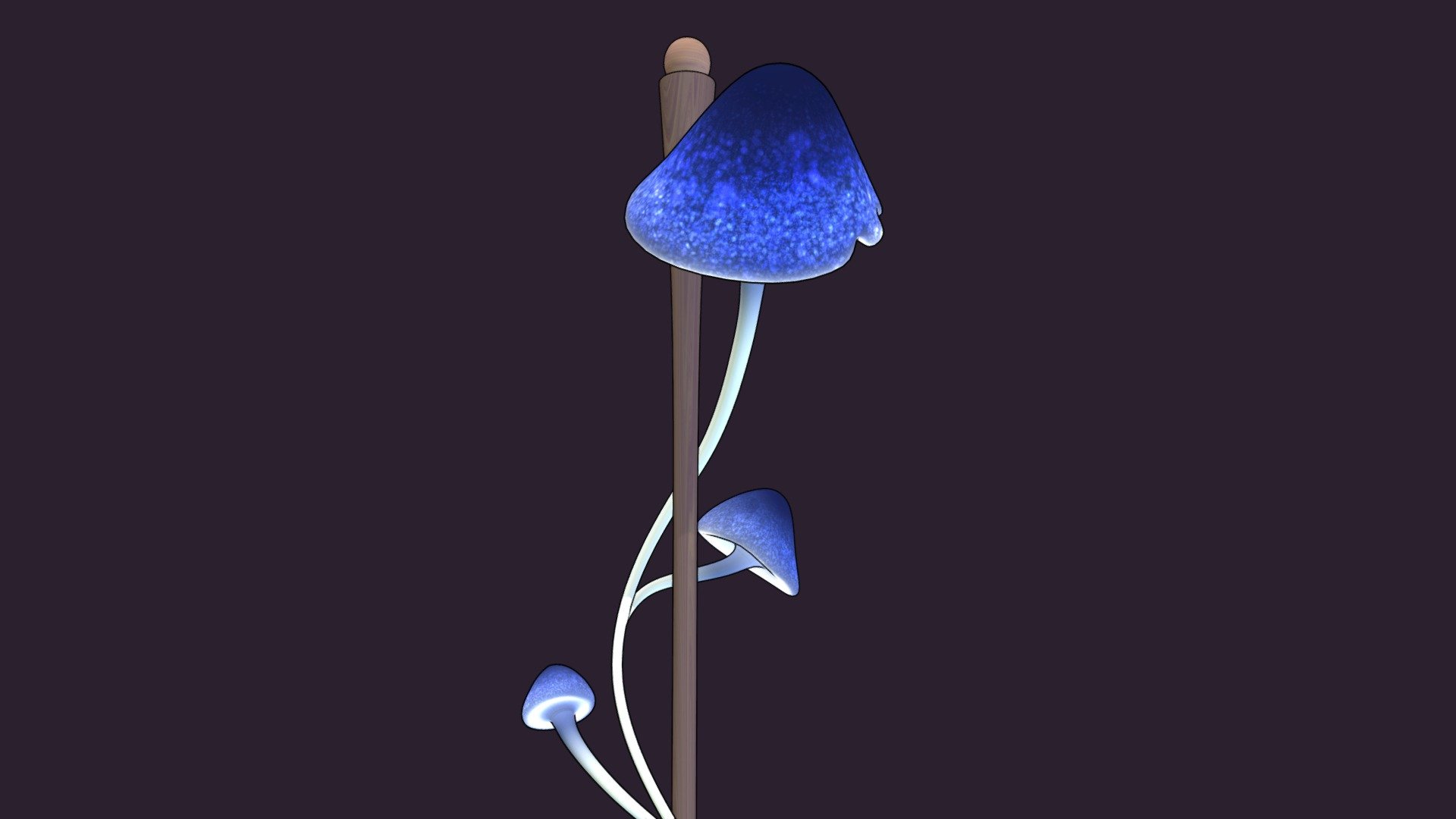 Glowcap - 3D model by Pedro Furtado (@pedrofmra) [d5216ce] - Sketchfab