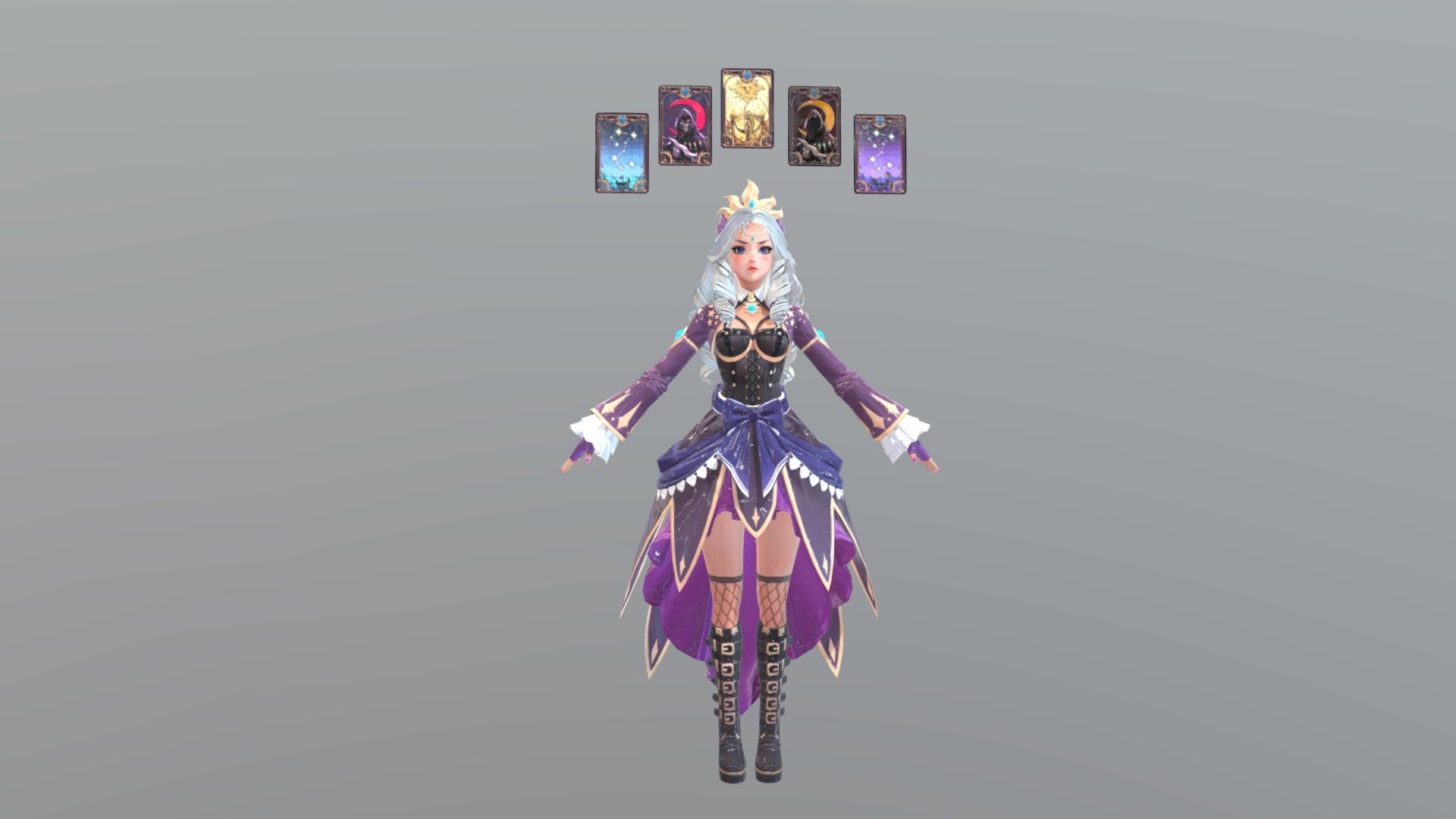 Card Magic Girl - Download Free 3D model by Chenchanchong [d521a0f ...
