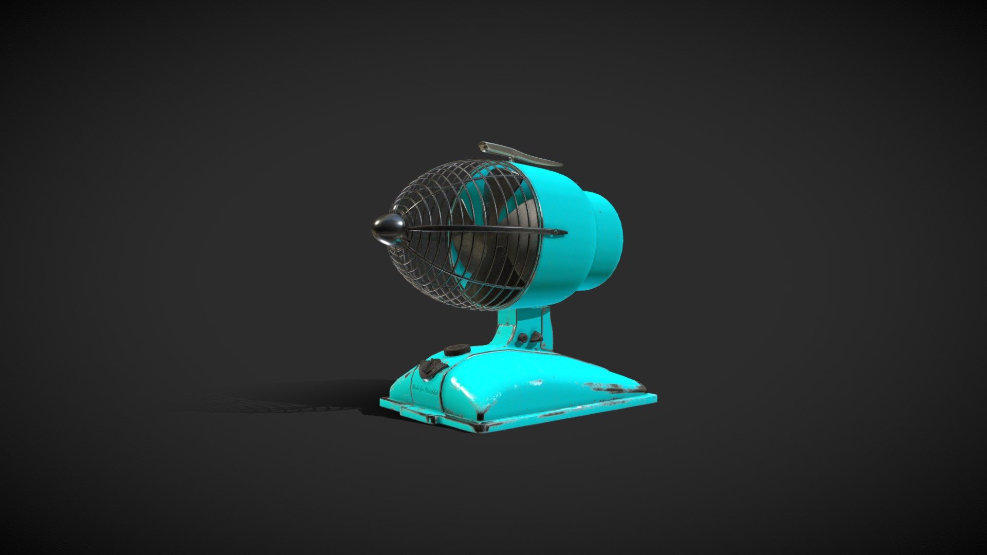 Vintage fan - Download Free 3D model by Arash1984 [d526575] - Sketchfab