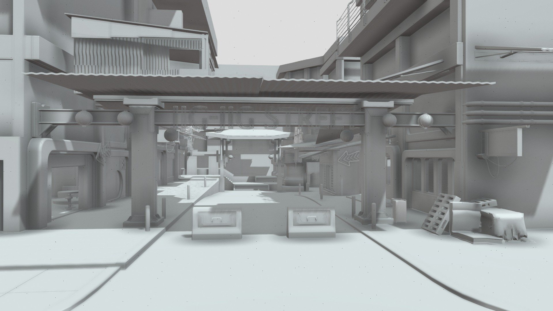 Cyberpunk 2077 Jig Jig Street - 3D model by PabloNarro [d526e8e ...