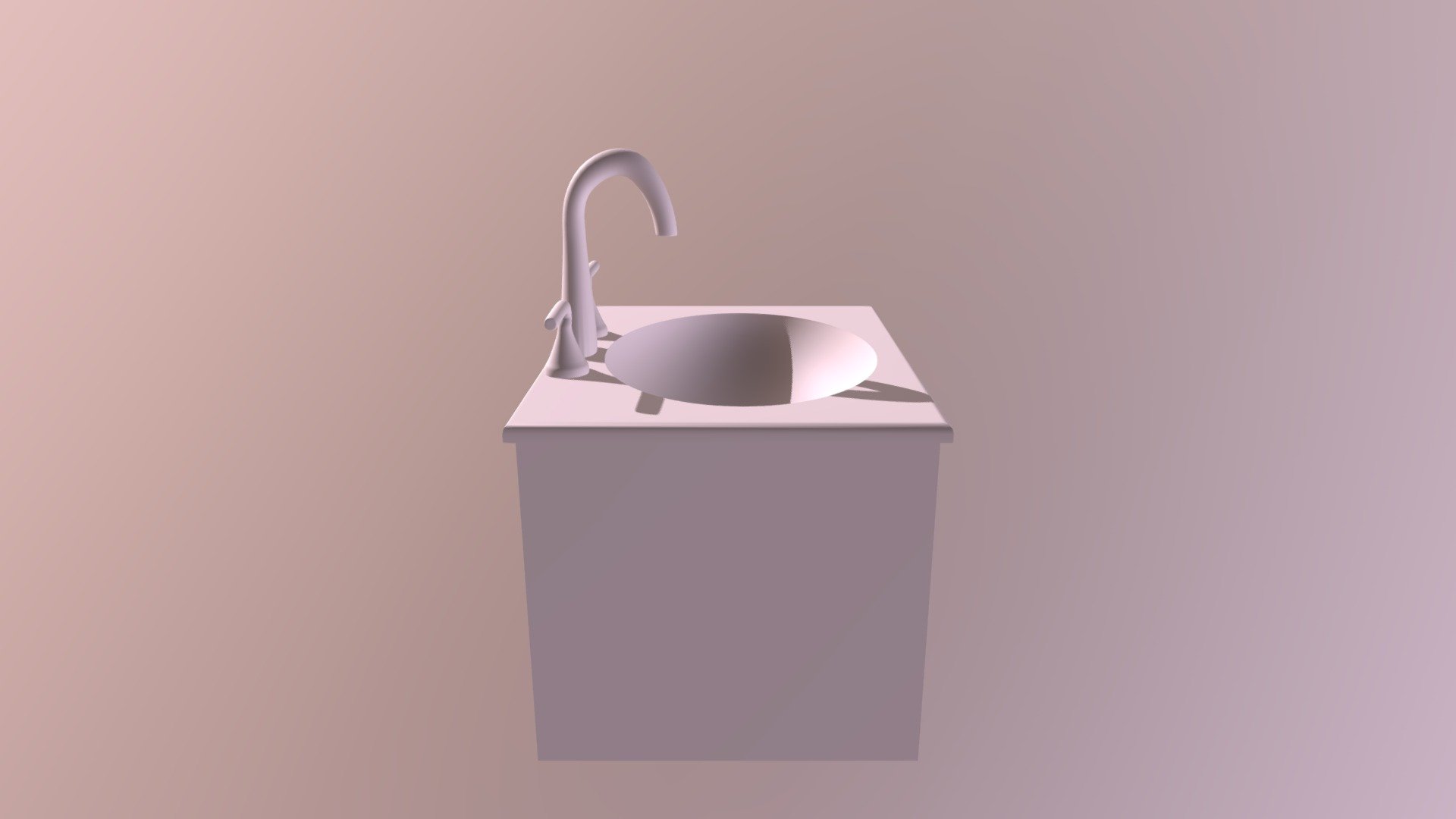 Sink - 3D model by BishopR (@rsbishop3) [d52711f] - Sketchfab