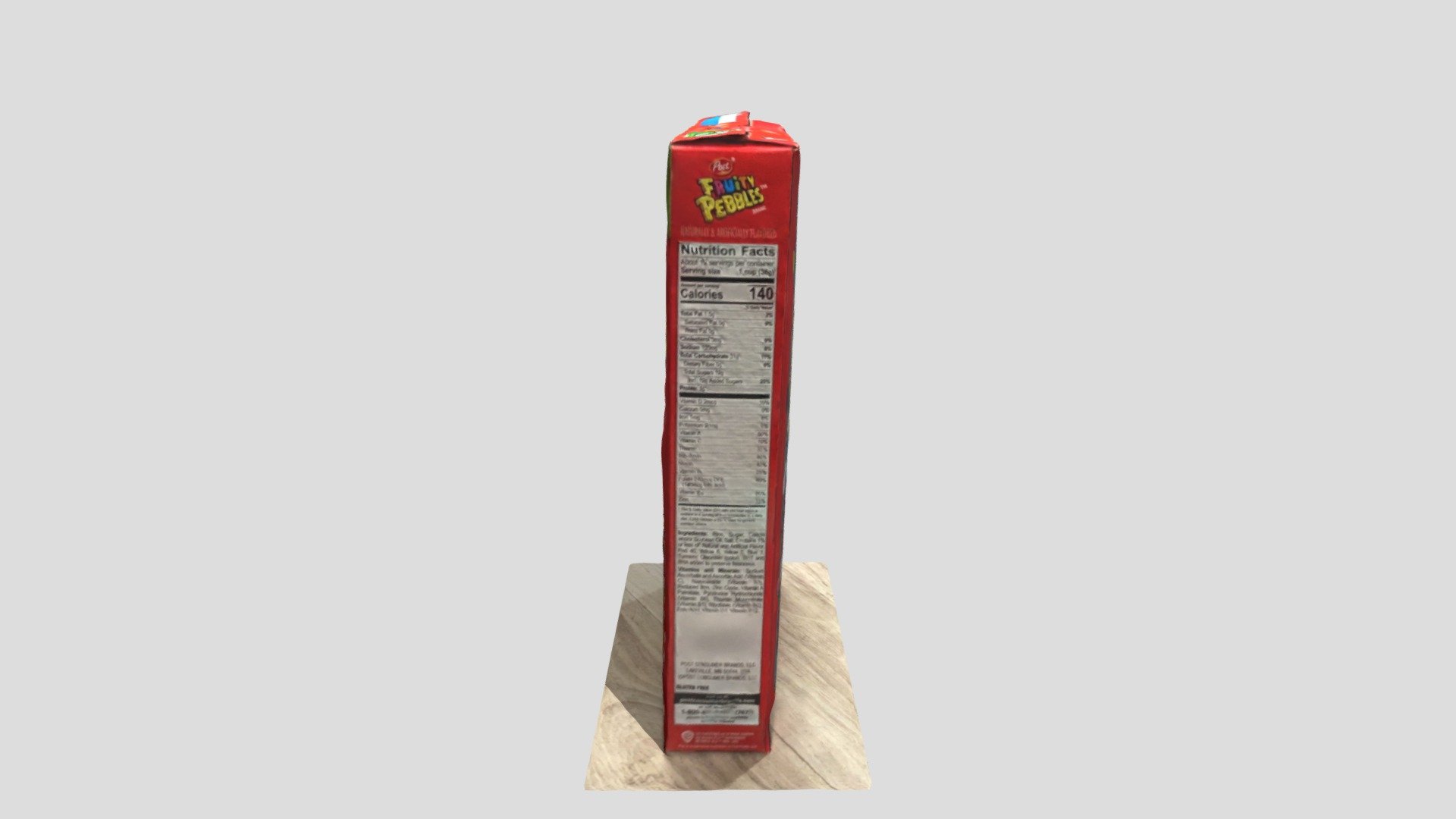 Fruity Pebbles - 3D model by lindseysmiles [d528306] - Sketchfab