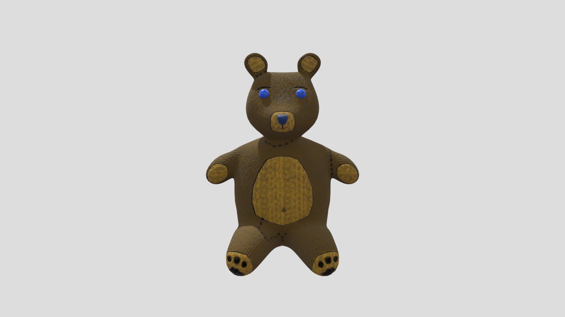 Teddy Bear - Download Free 3D model by djmacaulay [d529511] - Sketchfab
