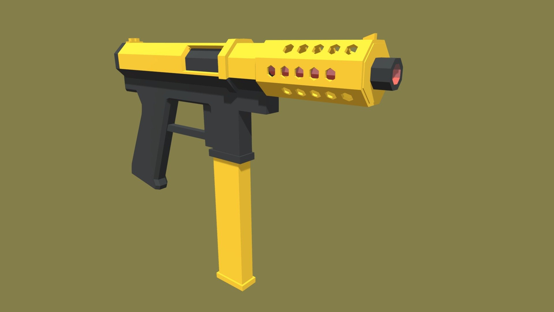 Low Poly Tec-9 - 3D model by GoToHell (@goingtohell) [d52ba7c] - Sketchfab