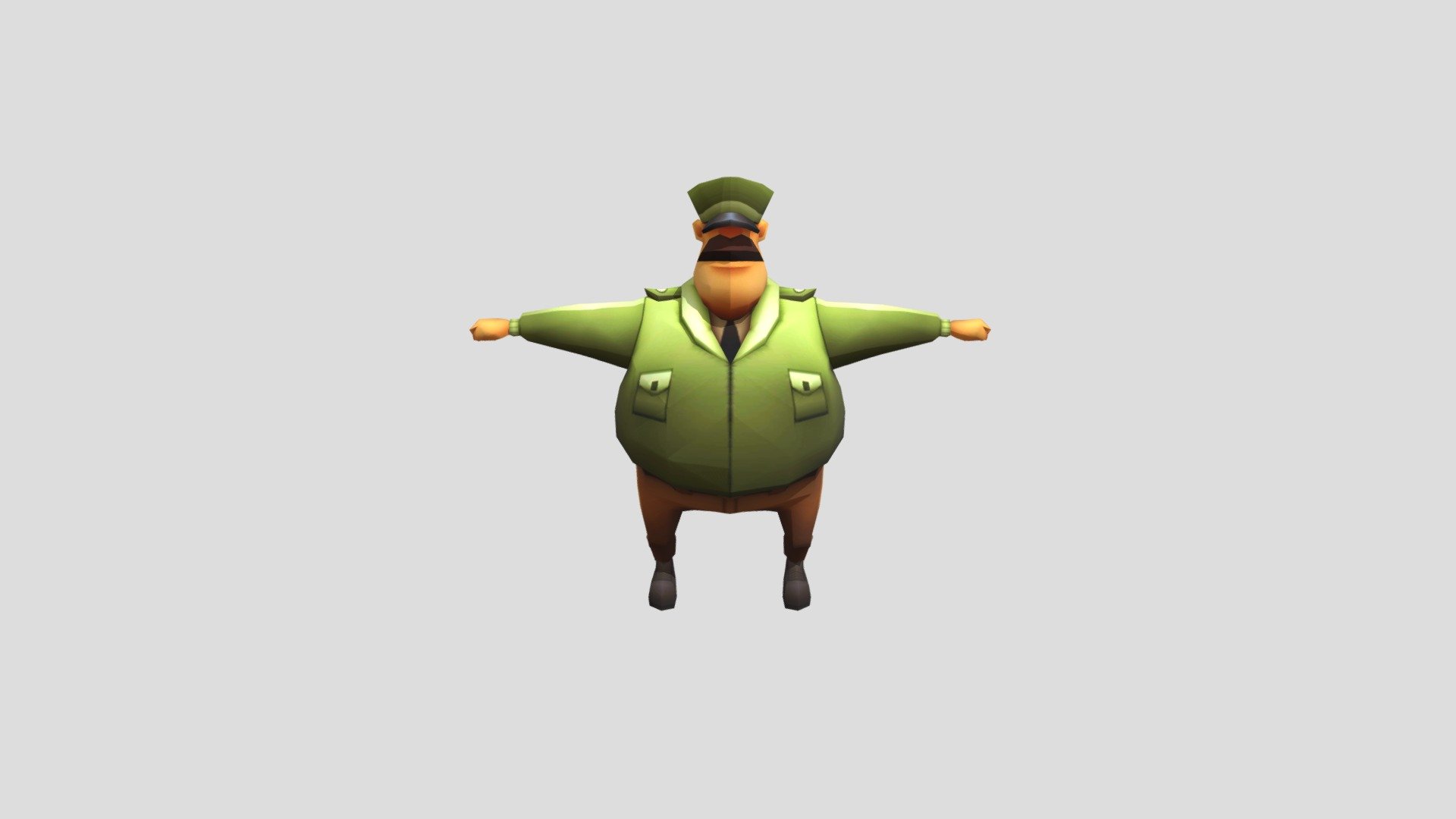 Subway Surfers - Inspector - Download Free 3D model by 3D by Renato (@3dbyrenato) [d52eb1f ...