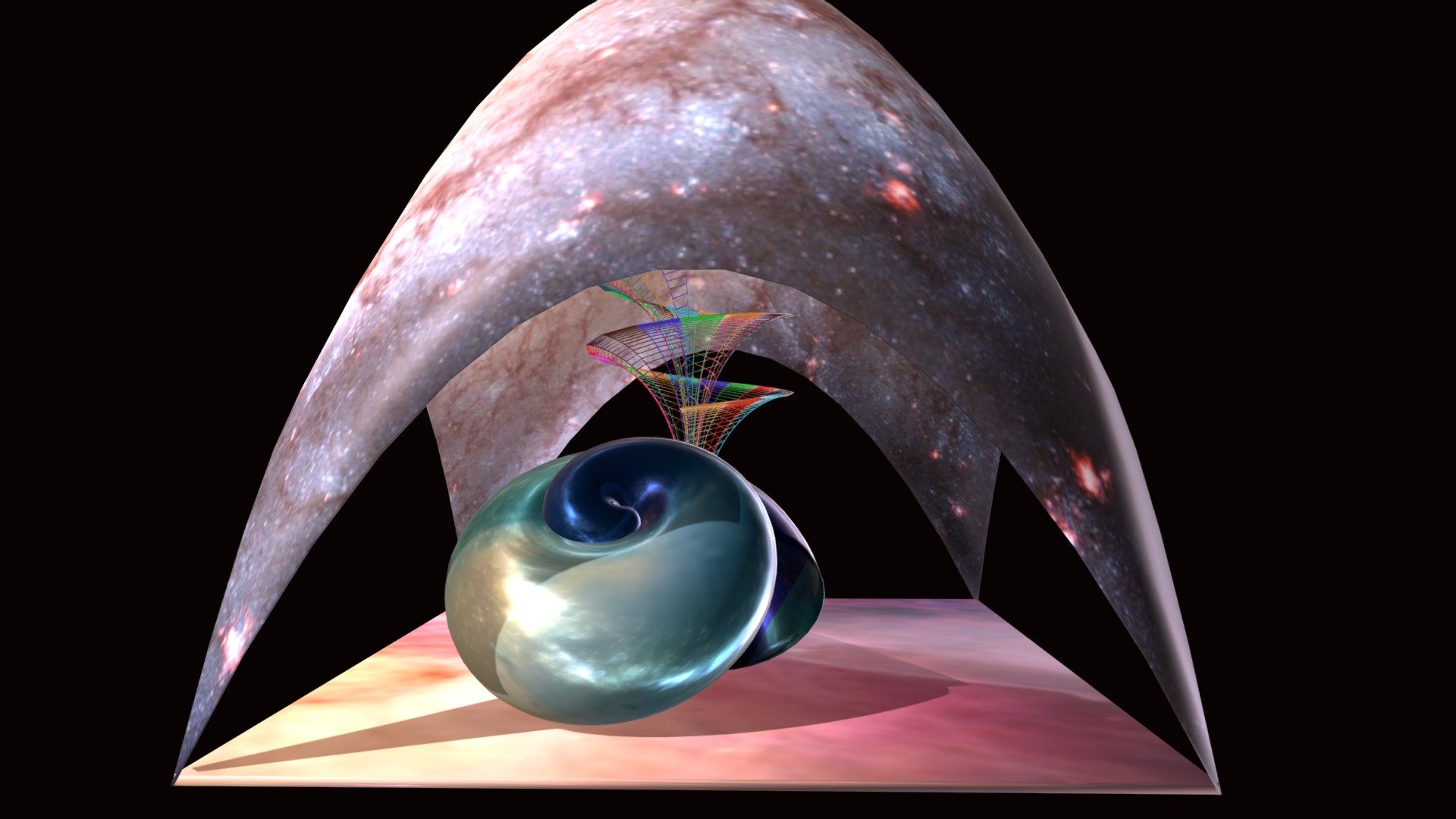 Galaxies - Download Free 3D model by MrsM [d52f196] - Sketchfab