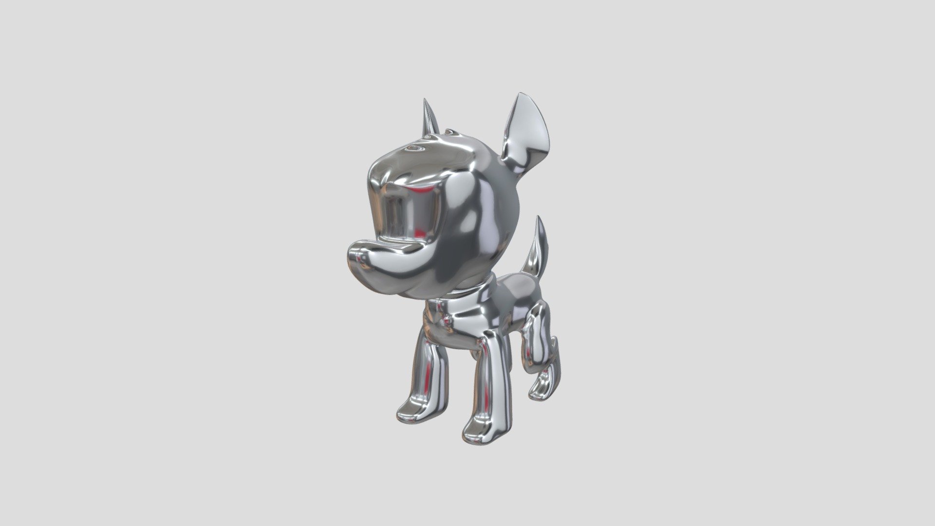 Metal Dog - Download Free 3D model by t.uribe98 [d52f7dc] - Sketchfab