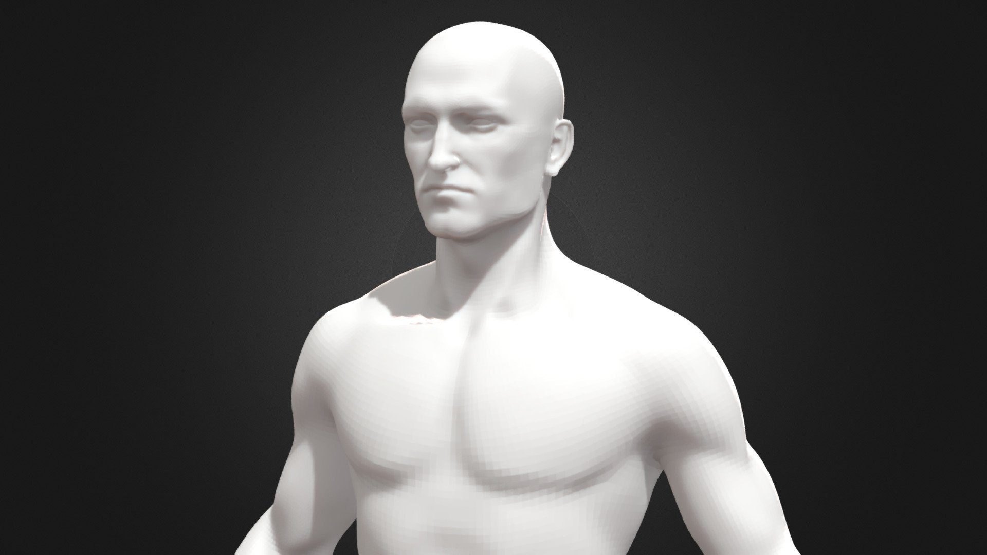 Male Base Mesh (WIP) - 3D model by Hossam (@hossam.ahmed) [d53087d ...
