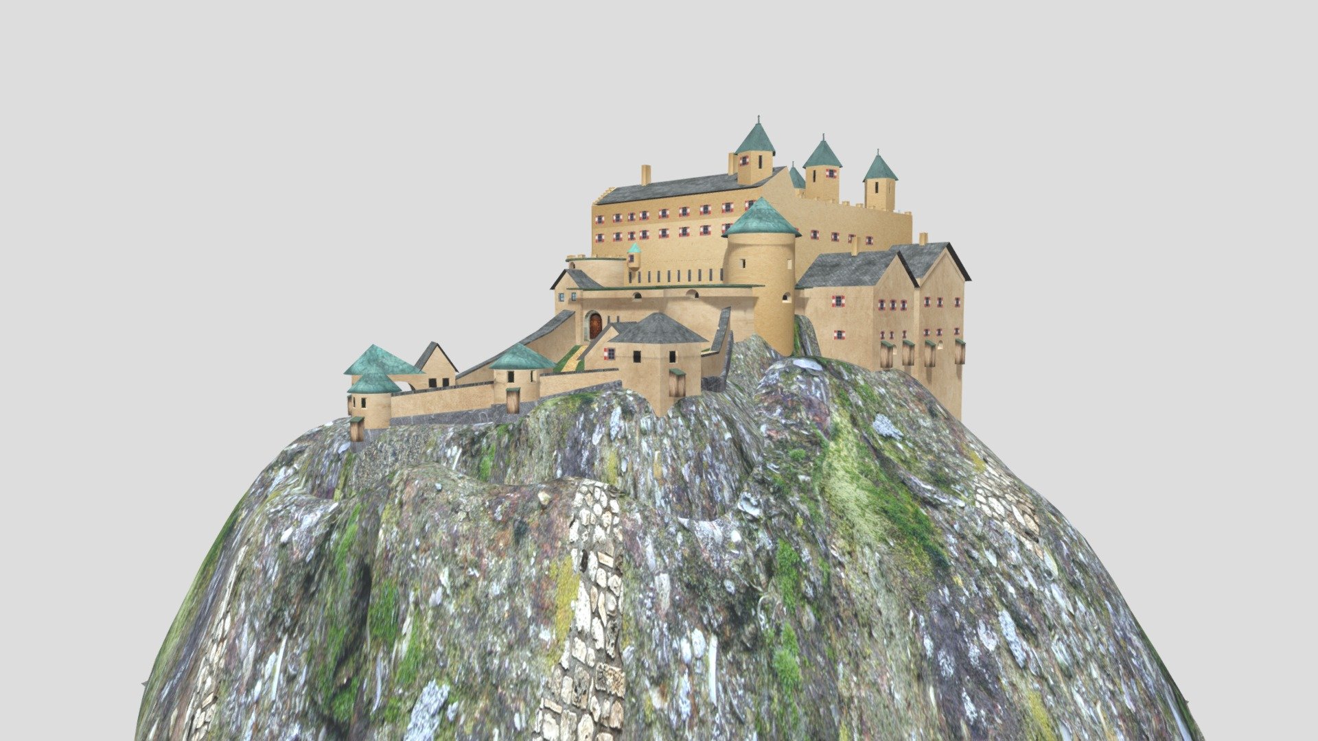 Castle 18 HW - Download Free 3D model by gogiart (@agt14032013) [d5308f3] - Sketchfab