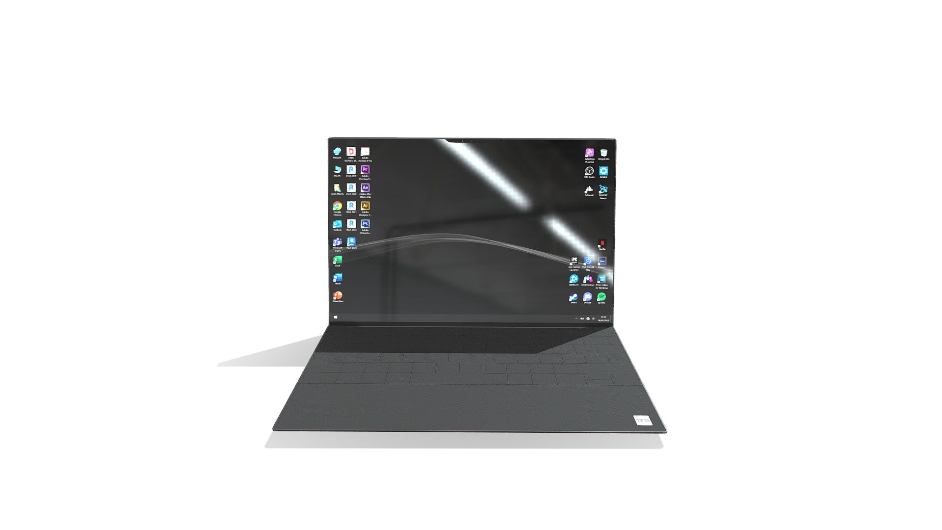 Dell XPS 13 Plus (Open) - Download Free 3D model by T3D3 (@T3D3_admin ...