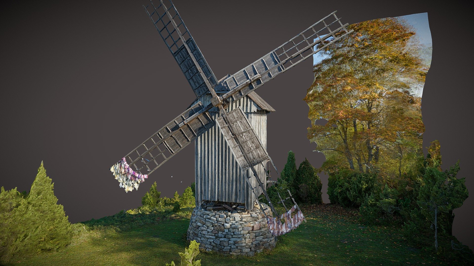 Kärmi windmill - 3D model by Saulius.Zaura [d534617] - Sketchfab