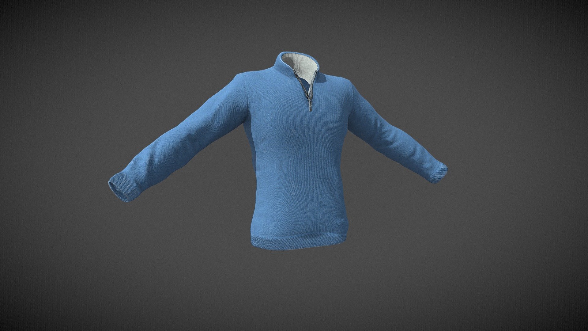Blue Sweater - 3D model by Malik Sandifer (@MCSandifer) [d53492f ...
