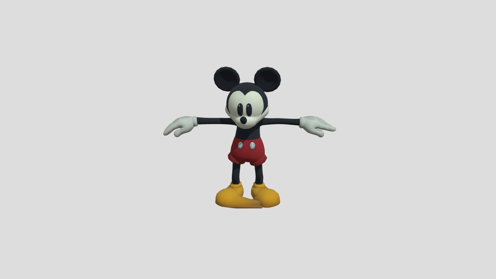 Mickey Mouse Wave Hip Hop Dance - Download Free 3D model by Renato ...