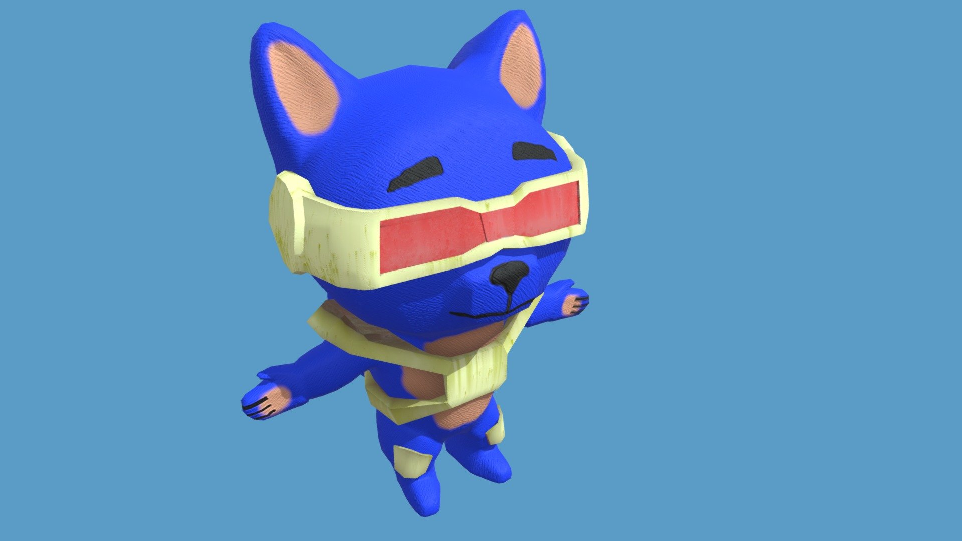 Personagem Gato Low Poly - 3D model by Robson Schumacher (@Robson ...