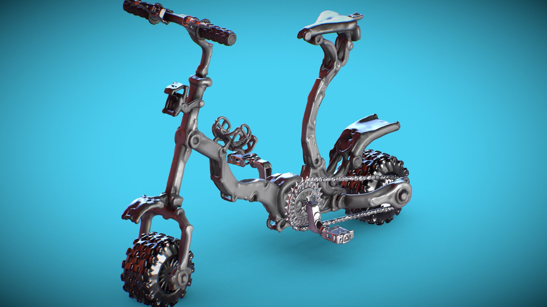 Small Wheel - 3D model by fuadquaderi [d537344] - Sketchfab