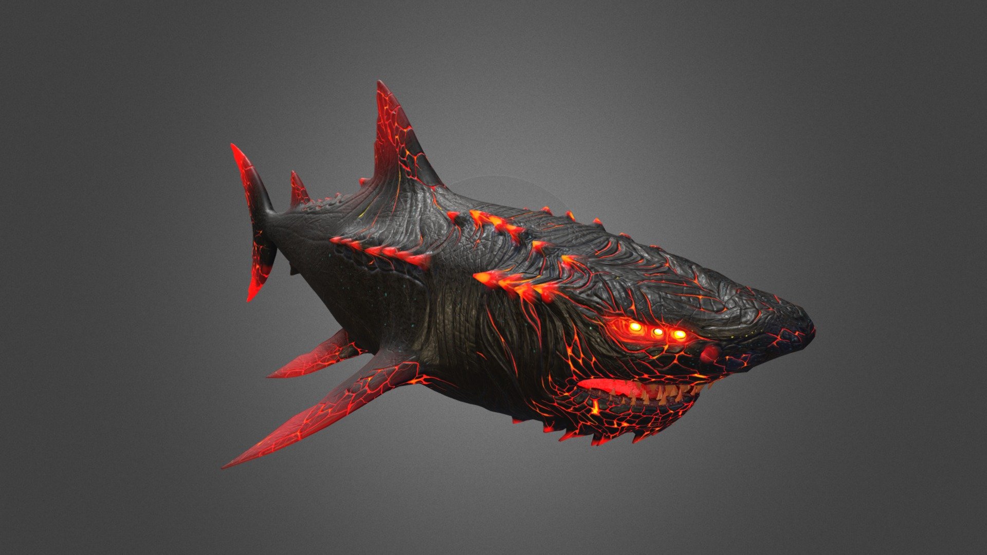 Shark concept - 3D model by CyberFrogStudio [d53795a] - Sketchfab