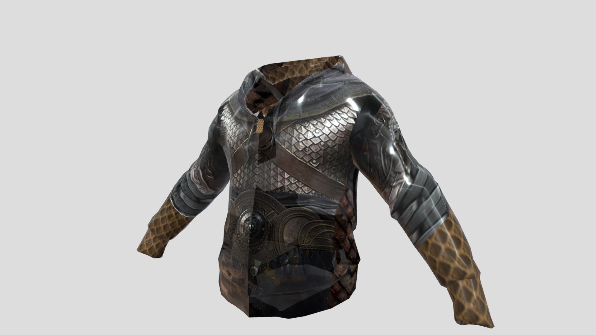 Armored "Knight" Hoodie - Download Free 3D model by smsi [d53994a ...