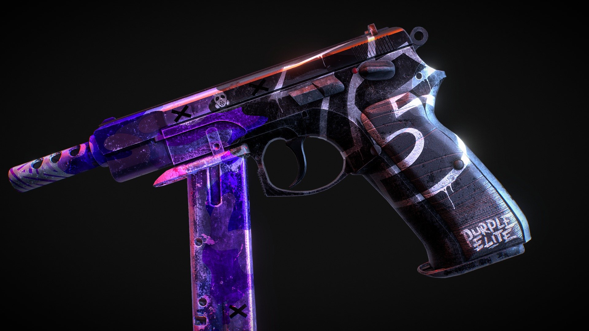 cz_75 - 3D model by senkizh [d53b55b] - Sketchfab