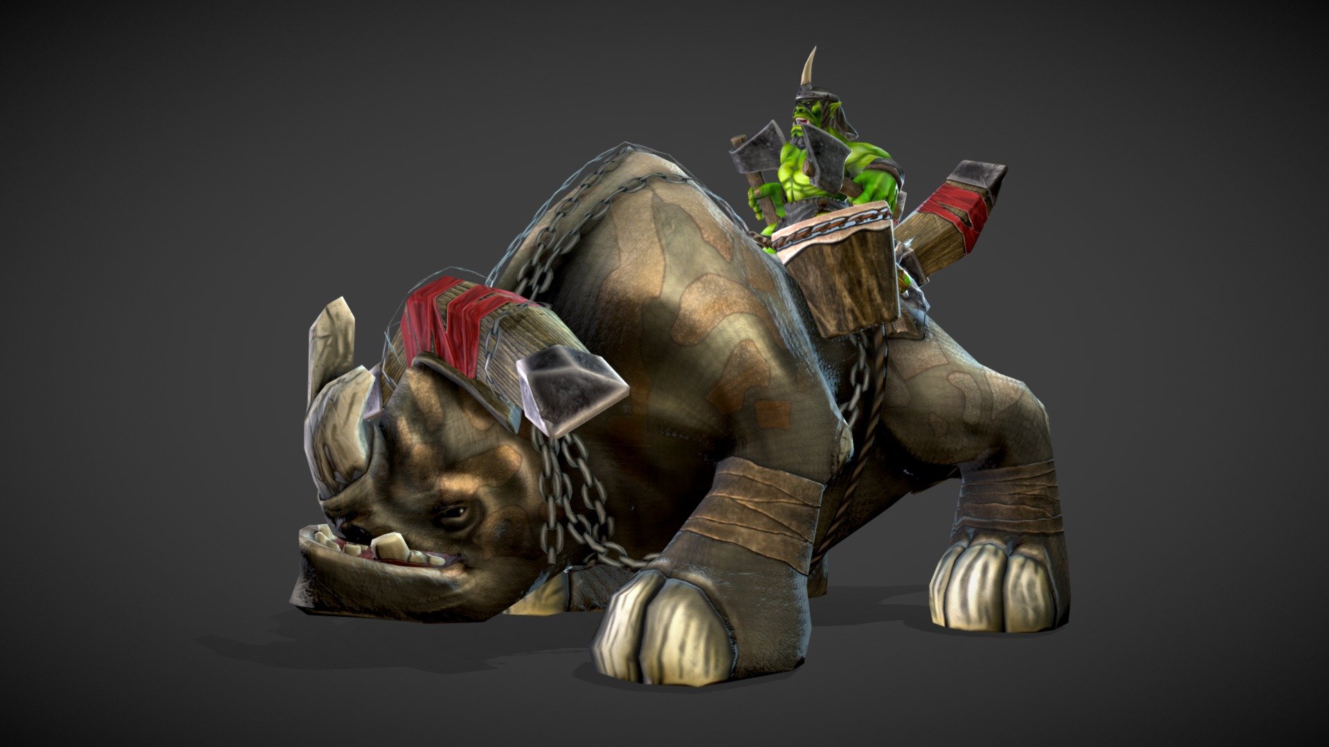 [Warcraft] - Kodo Beast - 3D model by Northcliffe [d53c634] - Sketchfab