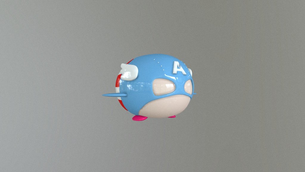 Captain B - 3D model by ChinLeng [d53cf17] - Sketchfab