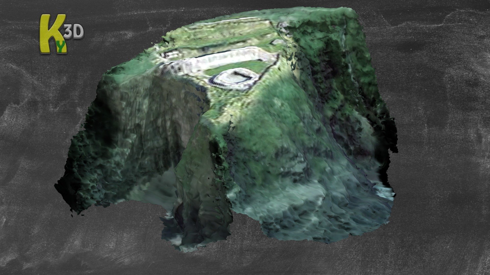 Dunbeg promontory fort - KE052-270001- - Download Free 3D model by ...
