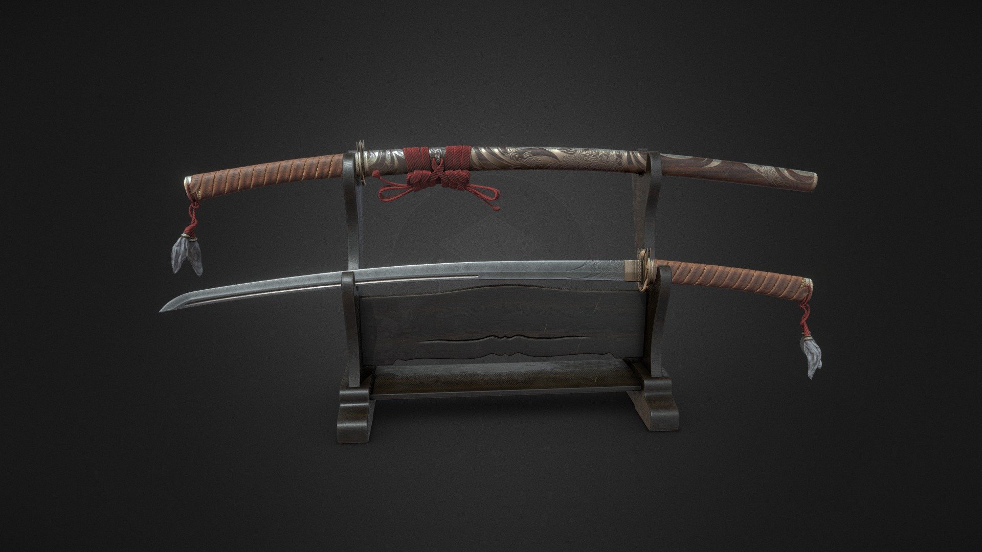 Katana - 3D model by Simplix [d53f25f] - Sketchfab