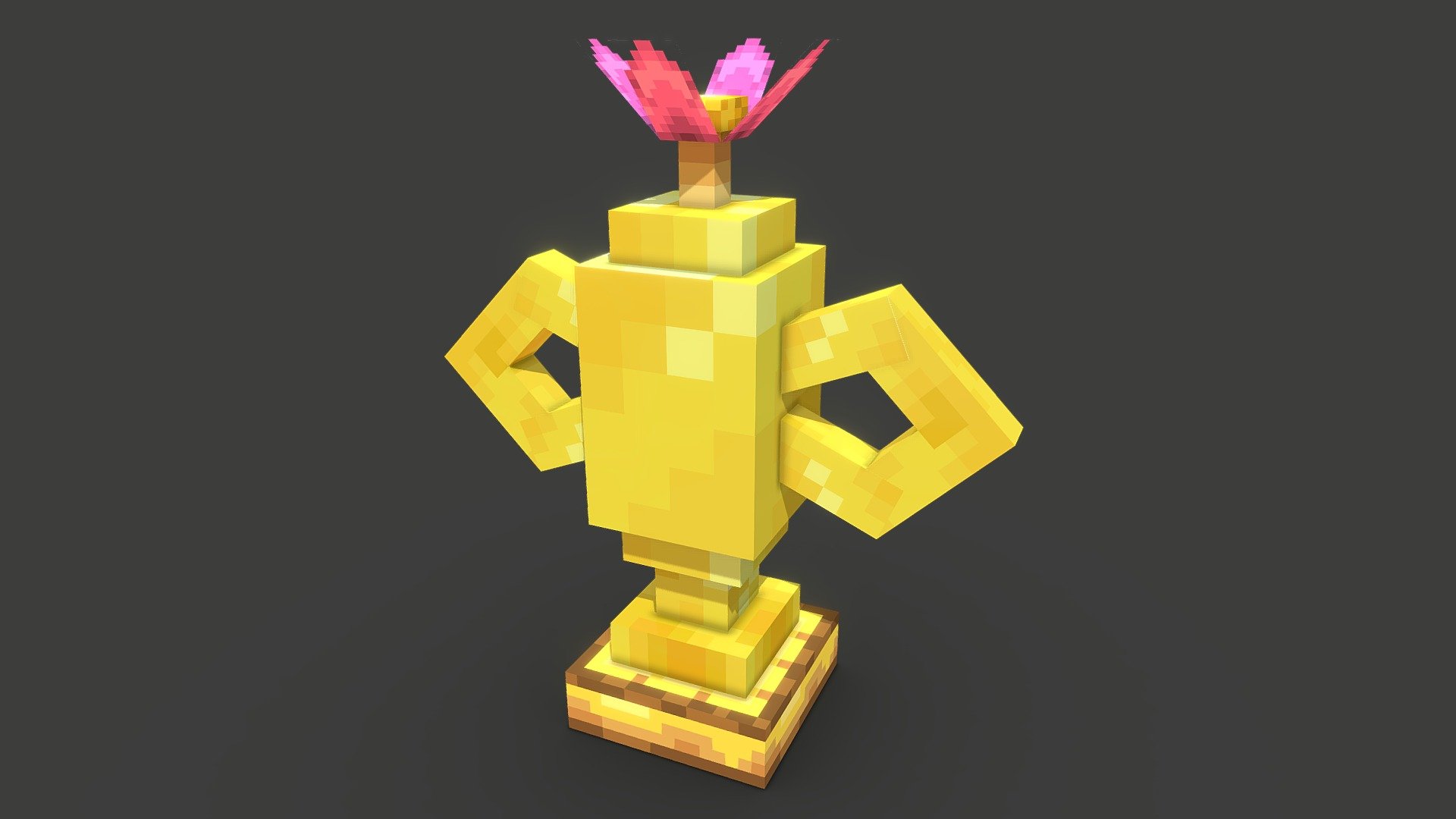 Seedchimera Trophy - 3D model by D3FQULT [d540535] - Sketchfab
