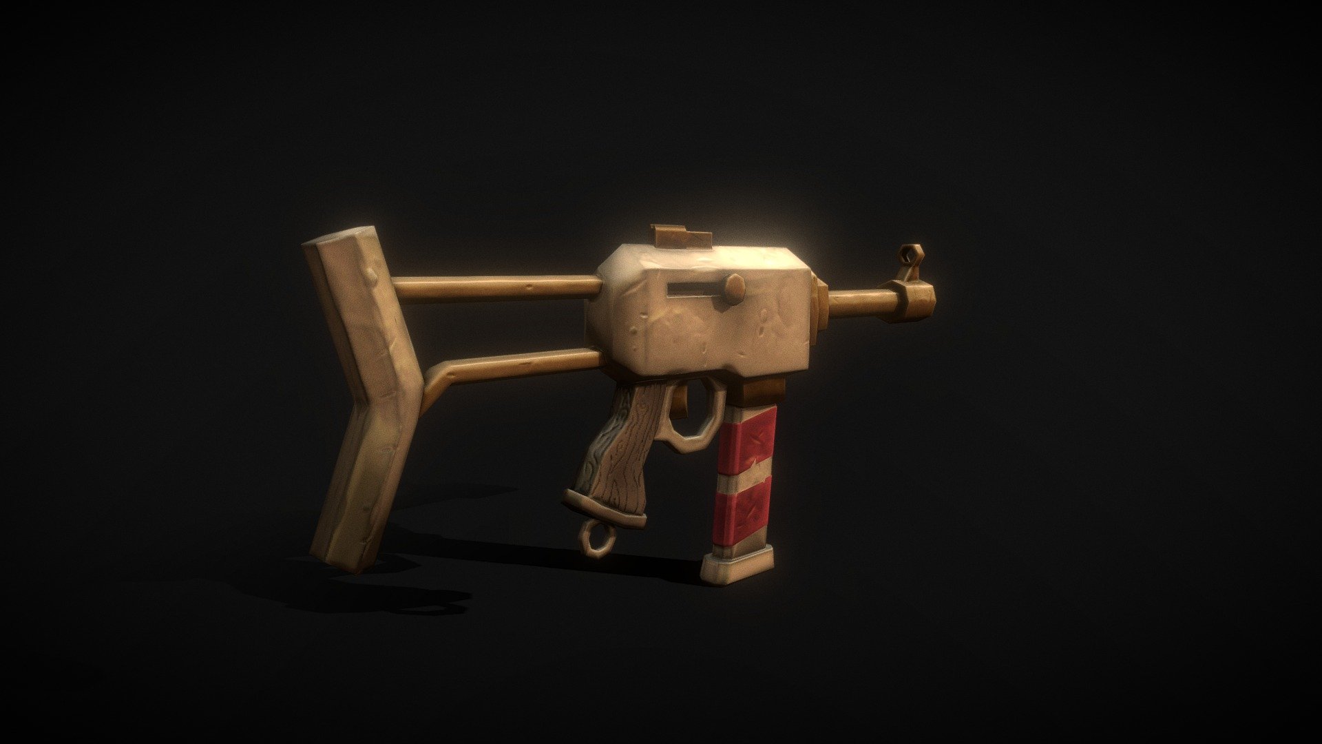 Weapon Stylized Asset Lowpoly - Buy Royalty Free 3D model by ...