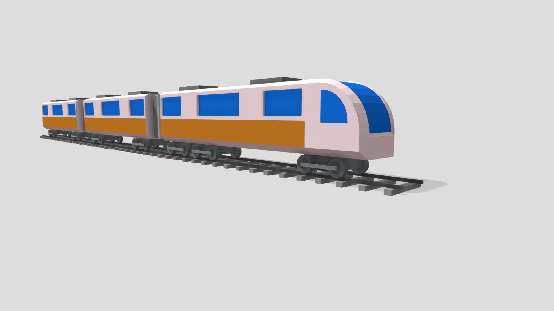 Train - 3D model by Nizar Hasan (@nizarhasan) [d544bbd] - Sketchfab