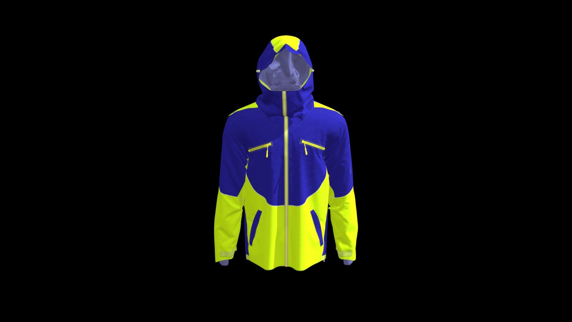 Jacket_final_ Neon Lime - 3D model by FS Models (@fsmodels) [d545095 ...
