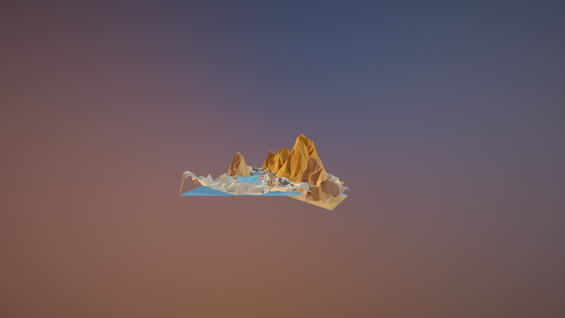 low poly env.c4d - 3D model by mattyajp [d5480ed] - Sketchfab