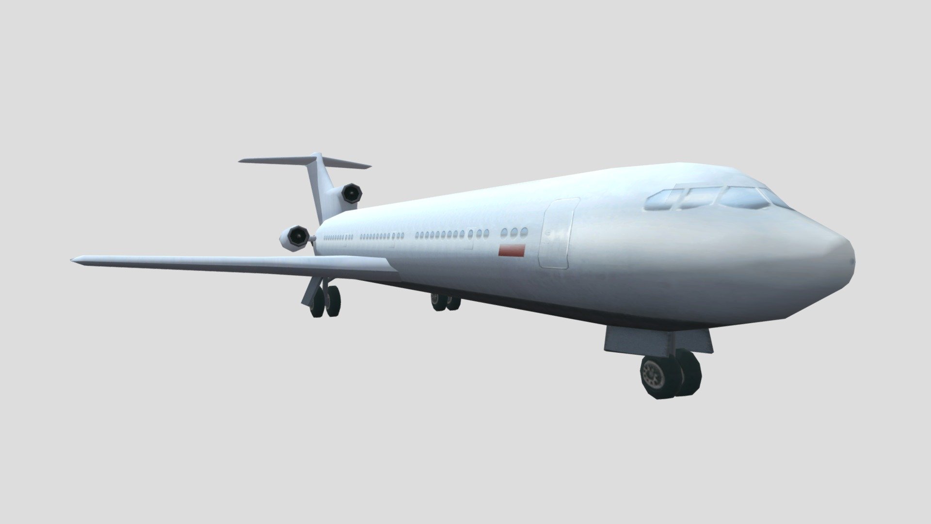 Remastered plane mesh - Download Free 3D model by cursed toilet ...