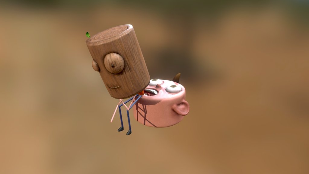 StumpBoy - 3D model by act10x [d549739] - Sketchfab